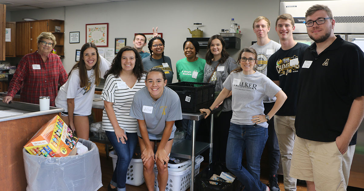 Business students at App State step in and stock up for the High ...