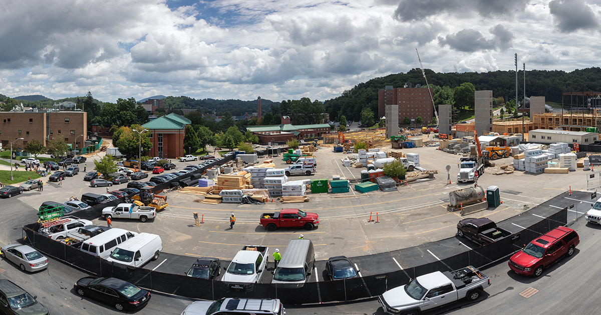 App State’s newest parking facility officially open | Appalachian Today