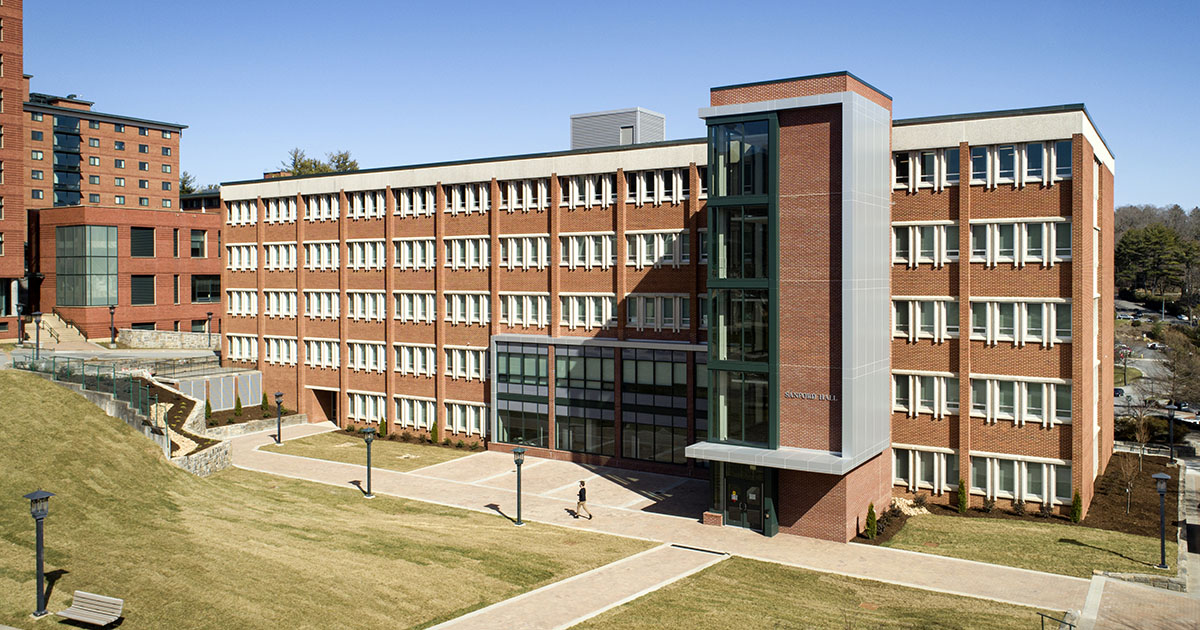 Newly renovated Sanford Hall is ready to welcome App State students ...