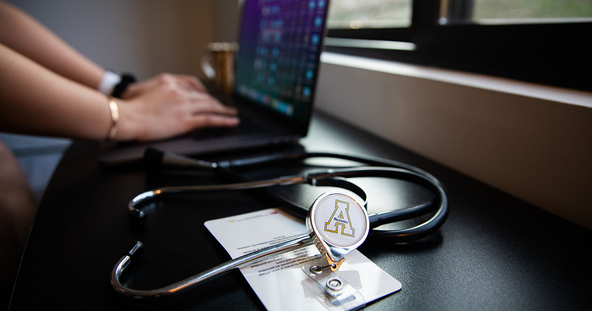 Active nurses log on and in to App State for career advancement ...
