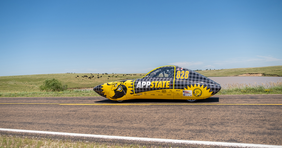 A bright finish for Team Sunergy: App State solar vehicle team takes ...