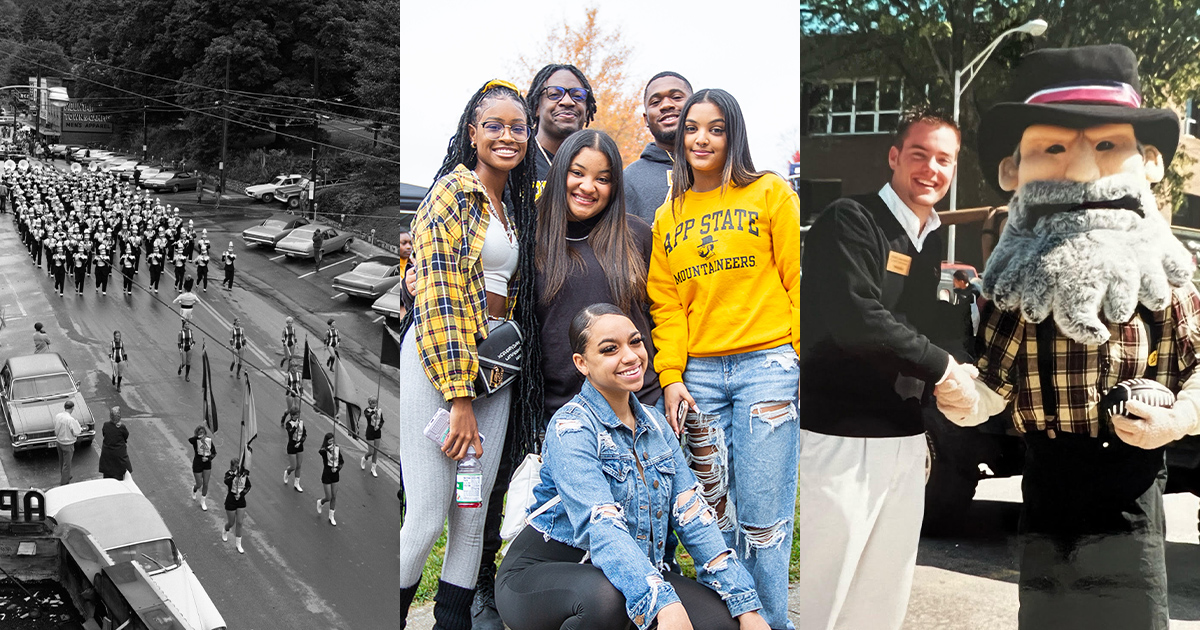 Homecoming hindsight — a look back at App State in 1972 and 2002 ...