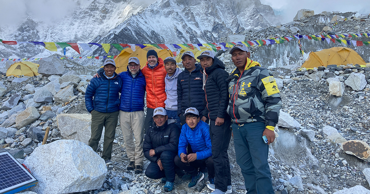 On Everest, App State faculty fine-tune tools for sky-high scholarship ...